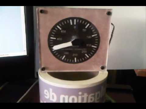 Highway Standby Airspeed Indicator for flightsim HW441 - YouTube