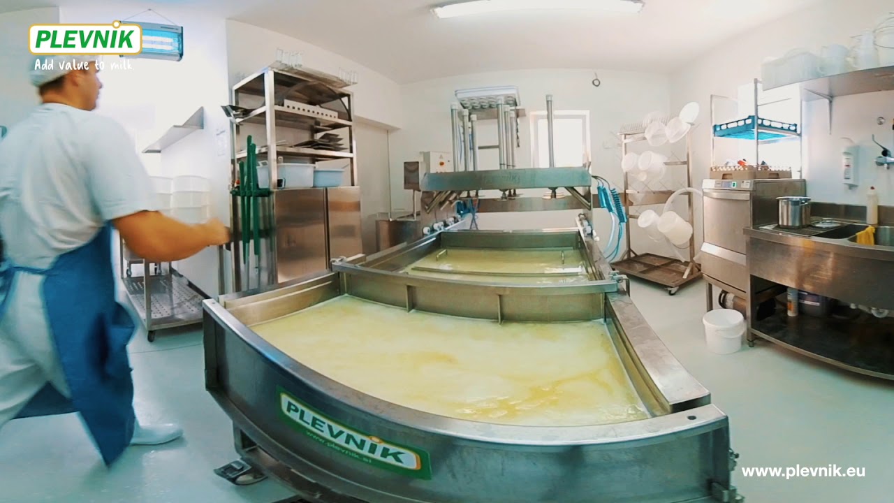 Plevnik Cheese equipment web - YouTube