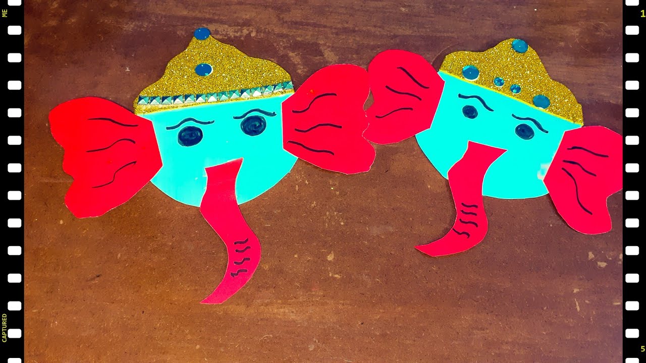 Beautiful DIY paper ganesha - YouTube