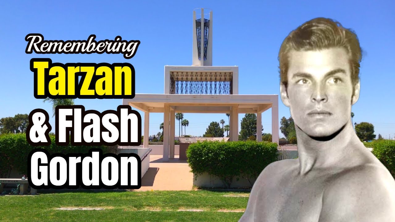 Searching For TARZAN & FLASH GORDON Actor Buster Crabbe's Gravesite ...