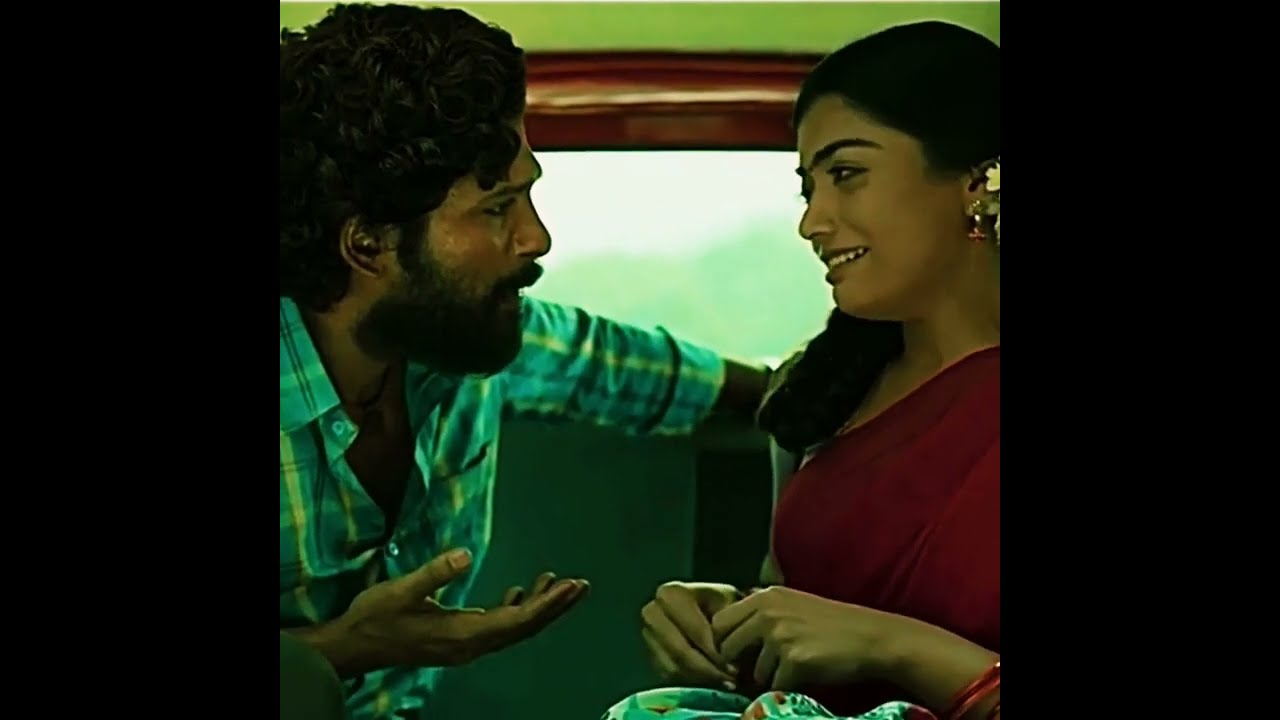 Allu Arjun and Rashmika Mandanna Pushpa Kissing Scene || PUSHPA ...