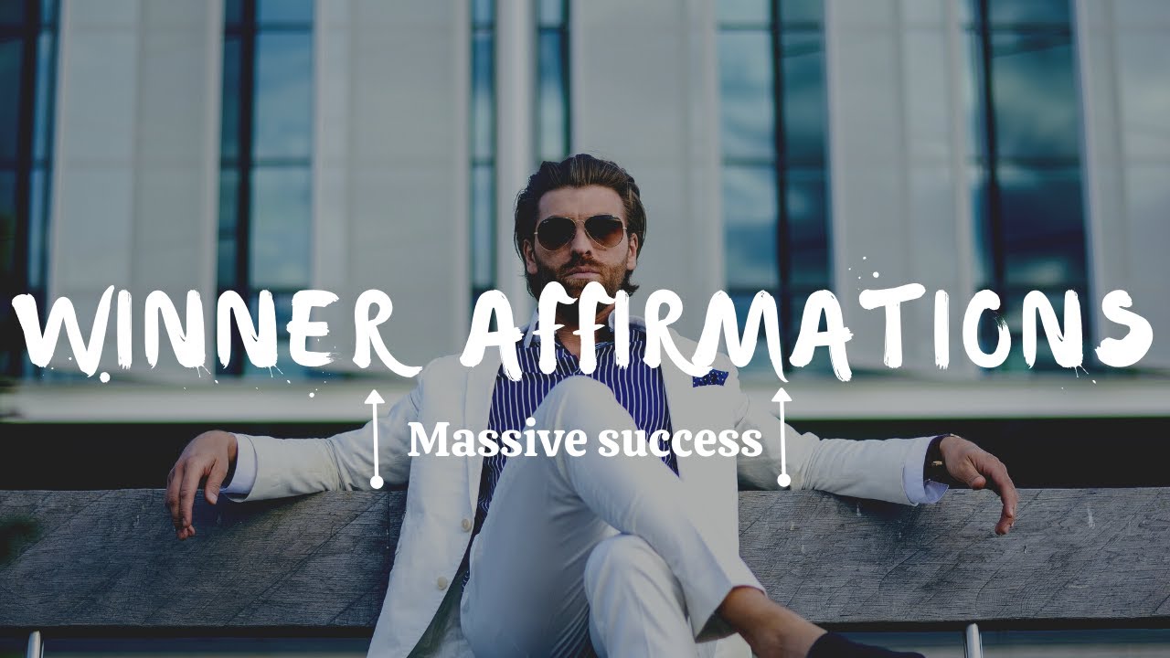WINNER MINDSET affirmations - Be one of life's champions (10 minutes ...