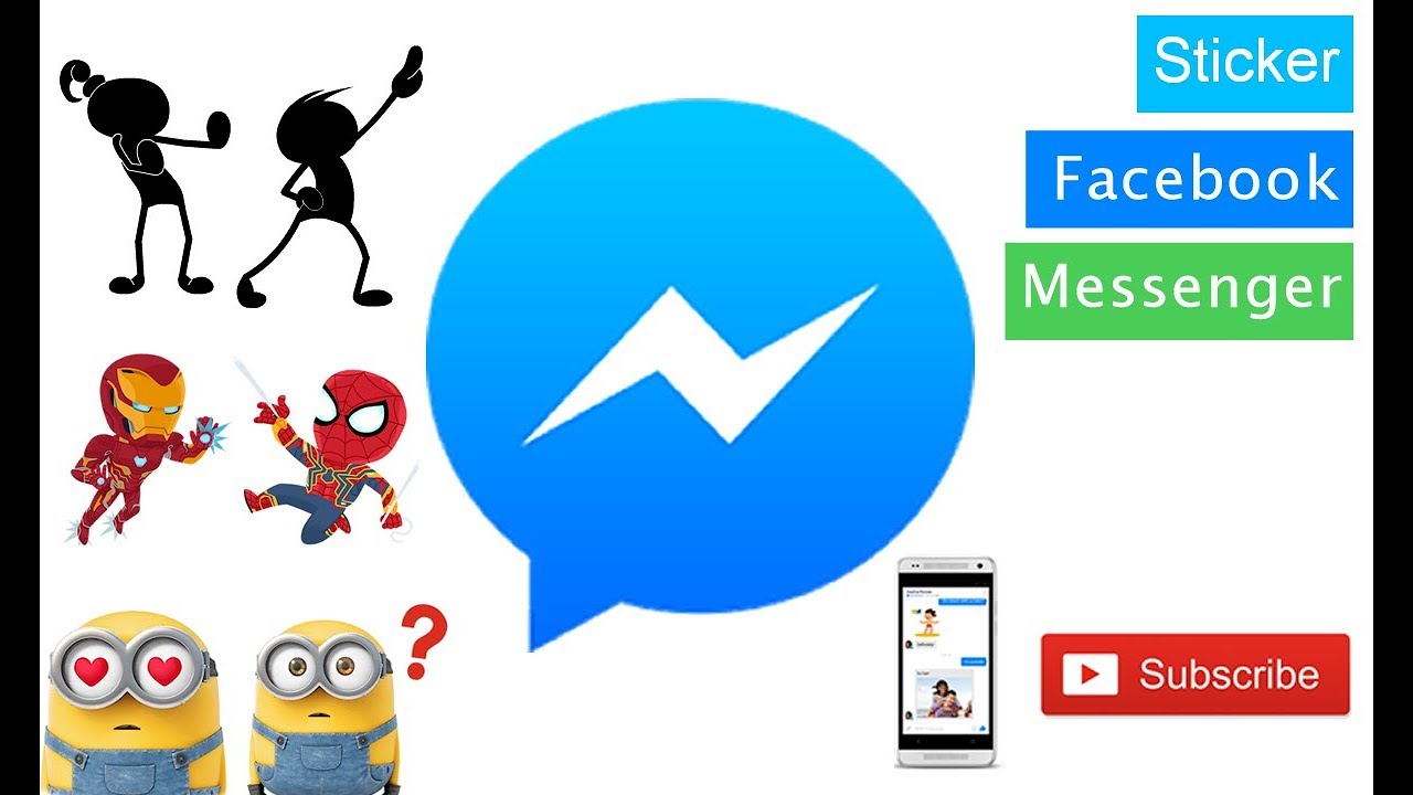 Facebook Tips || How to Position Facebook Messenger Sticker - YouTube