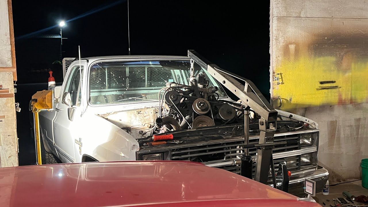 Chevy 6.2 diesel tear down - YouTube