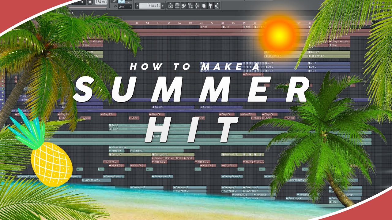 How to make a SUMMER HIT! - FL Studio 20 [+Free FLP] - YouTube