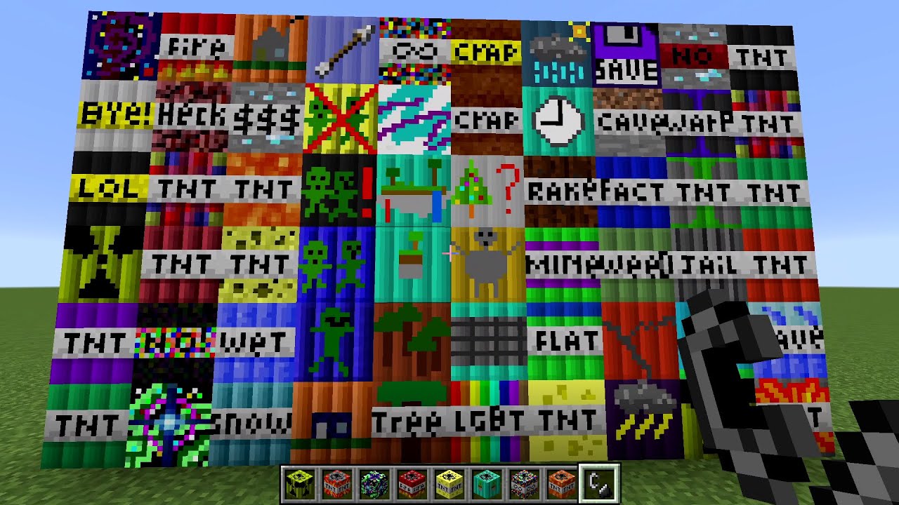 Minecraft: SUPER TNT MOD (22+ TNT EXPLOSIVE) MANY MORE TNT Part 2 - YouTube