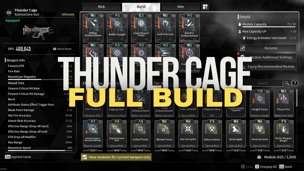 Thunder Cage Full Build Guide | The First Descendant ไทย - YouTube