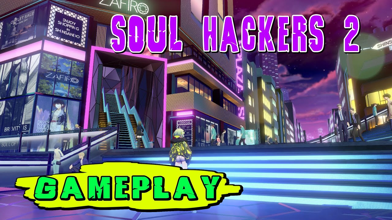 [PC] Soul Hackers 2 | Gameplay - YouTube
