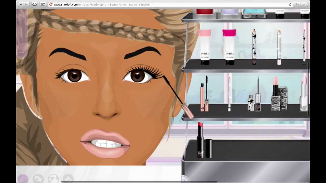 Natural EveryDay Stardoll makeup tutorial No.1 - YouTube