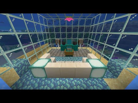 DONE! Minecraft Underwater Music Recording Studio Build Final ...