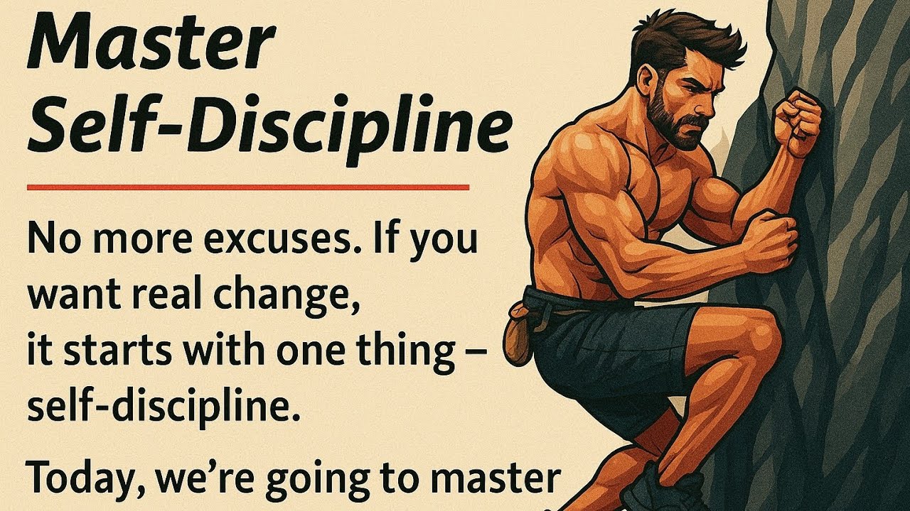 Master of Self-discipline/ Short Story to improve your English/ English ...