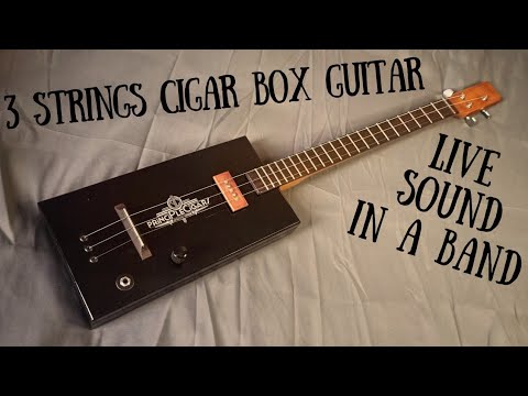 3 strings cigar box guitar in band - Bratanband instrumental - stray ...