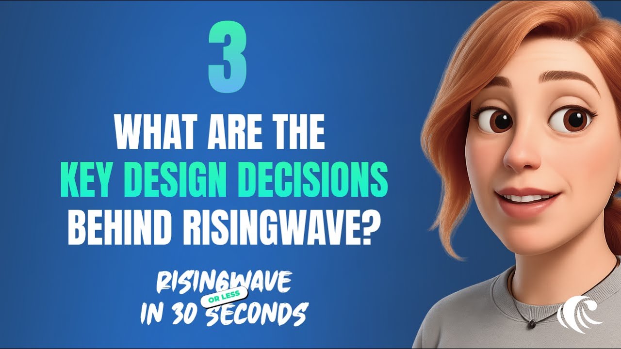 RisingWave in 30 Seconds or Less (3): Key Design Decisions - YouTube