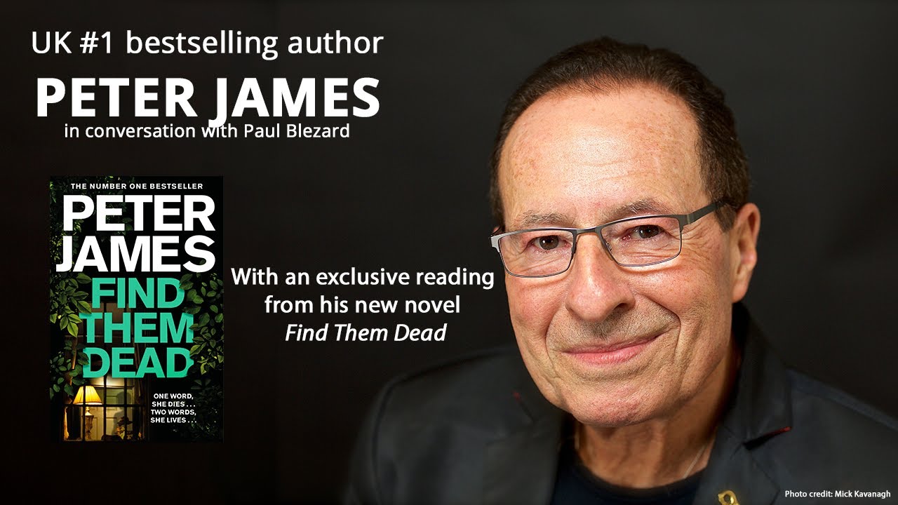 Peter James in conversation with Paul Blezard at the Lockdown LitFest ...