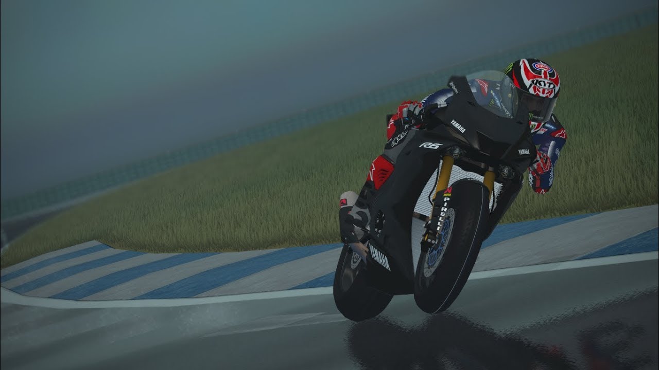 GP-Bikes - Testing R6 WSSP 2018 on Wet Track - YouTube