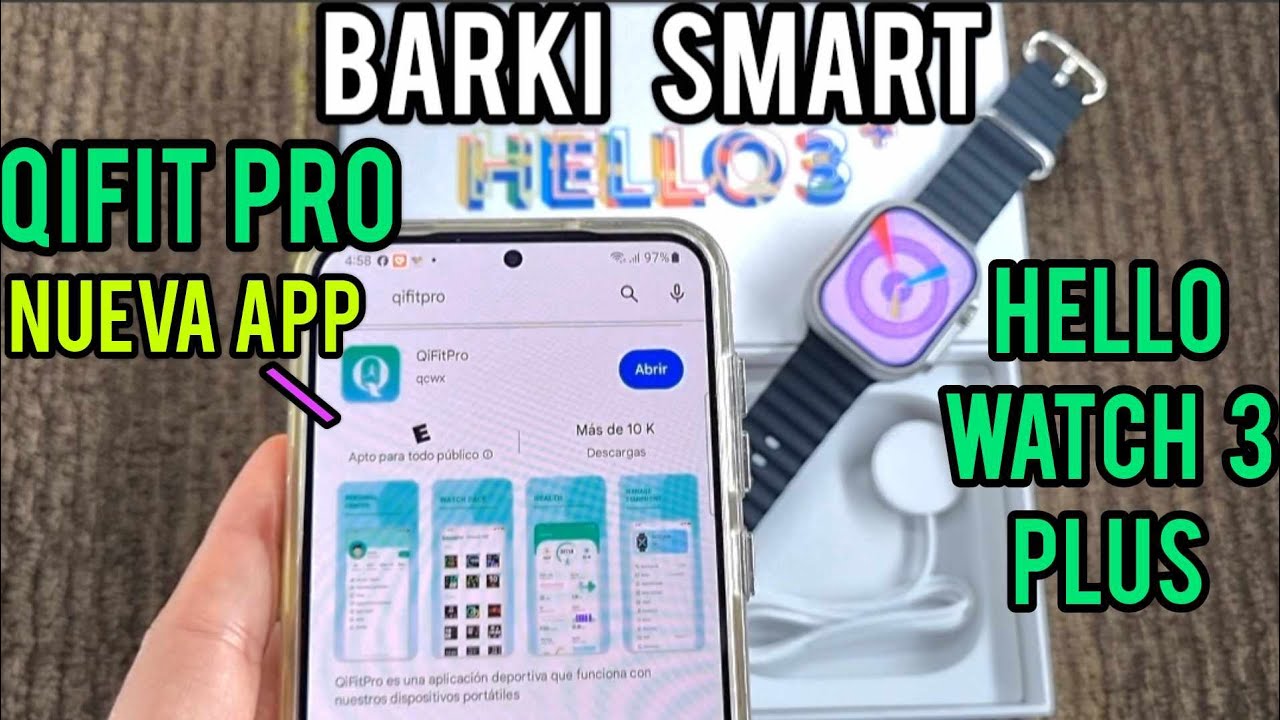 Hello Watch 3 Plus / Nuevo Aplicativo y Funciones Actualizadas - YouTube