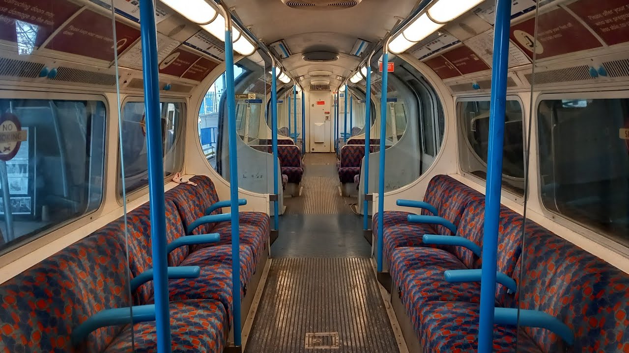 On Board A 1967 Victoria Line Train Carriage - YouTube