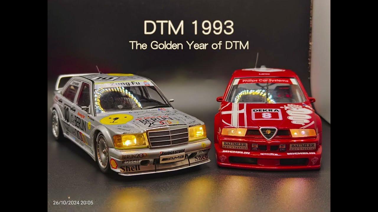 The Golden Year of 1/18 DTM 93 - YouTube