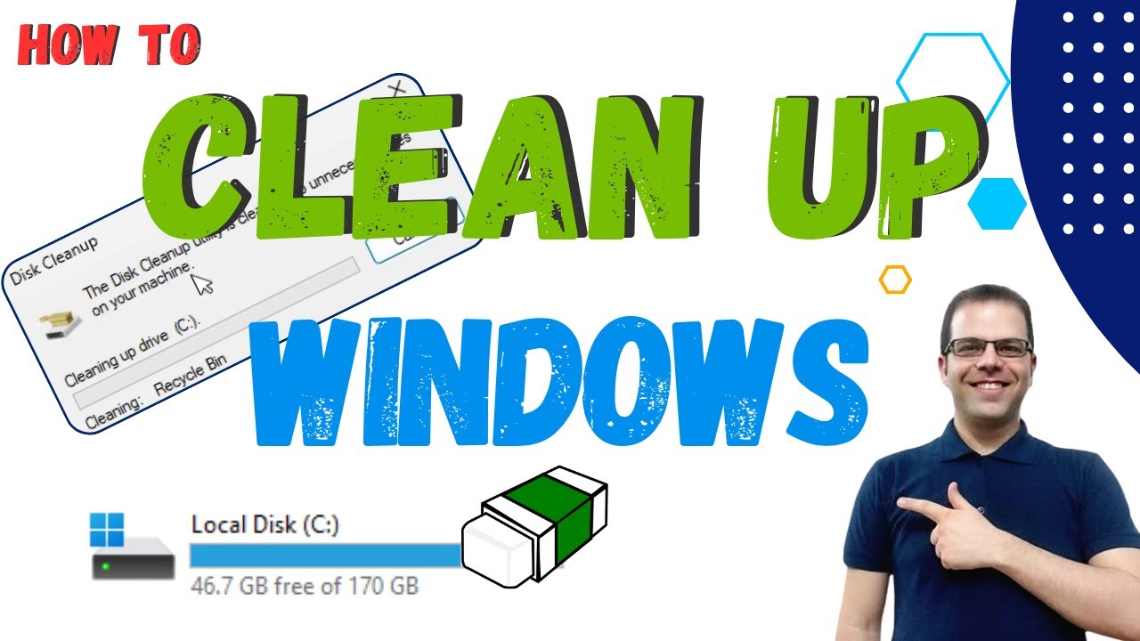 How to clean up windows computer without any software (Free) - YouTube