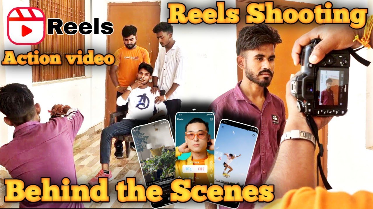 Action video Shooting Behind the scenes 🔥🔥 / Instagram Reel video ...
