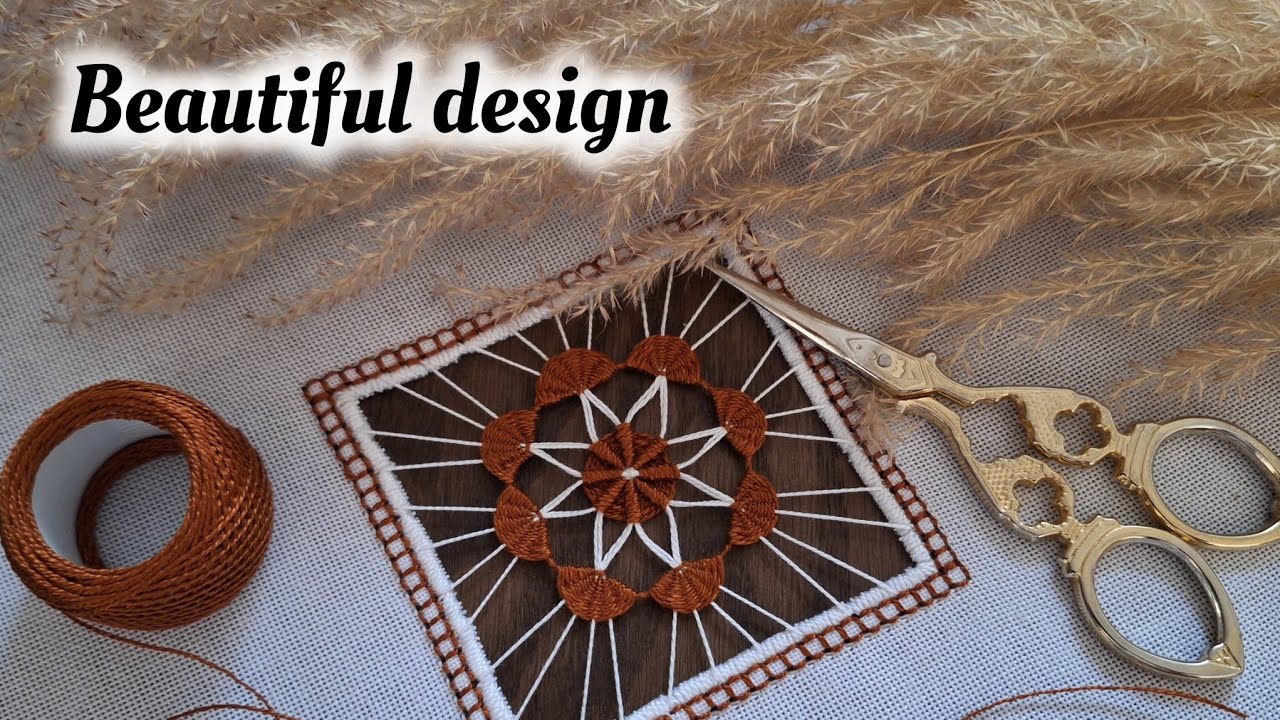 Hardanger embroidery : Woow , let's learn amazing needlework step by ...