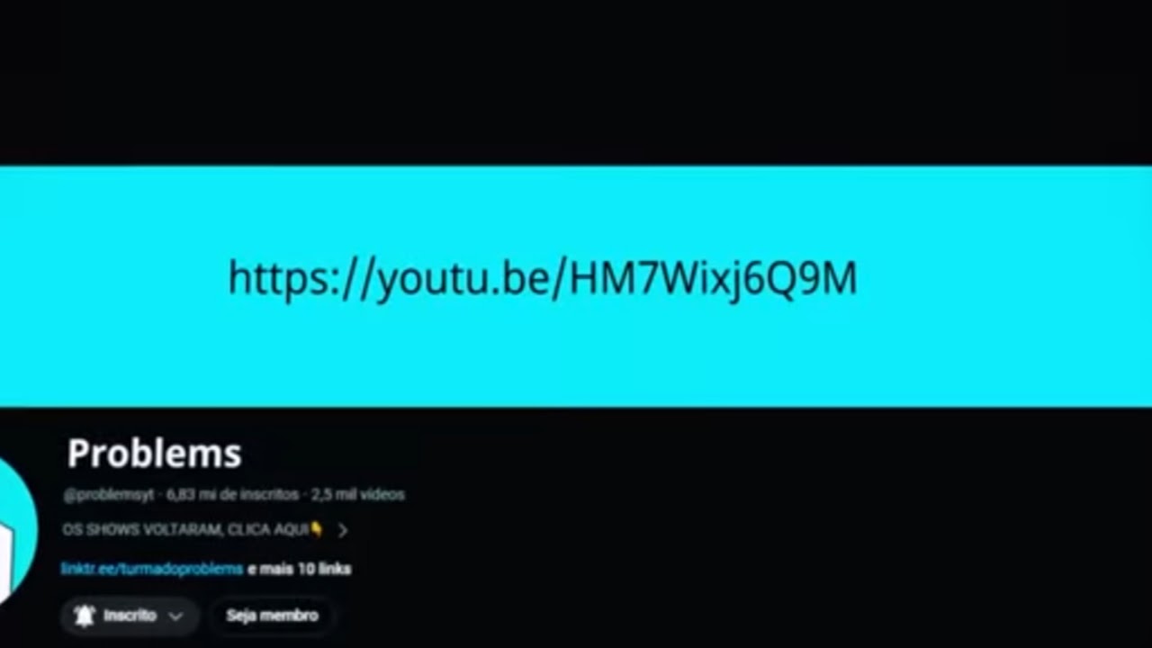 Transmissão ao vivo de Problemsyt - YouTube