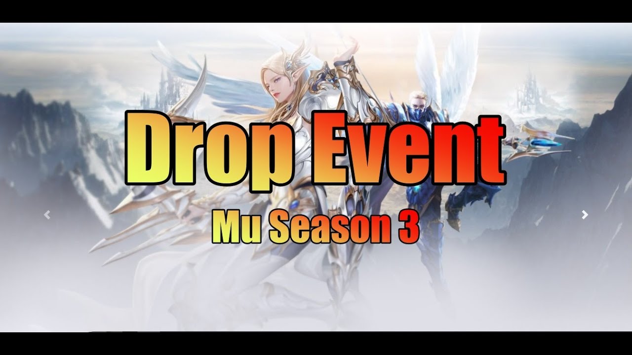 Drop Event | Mu Season 3 | Exp x6000 MU Online | MerlanTV - YouTube