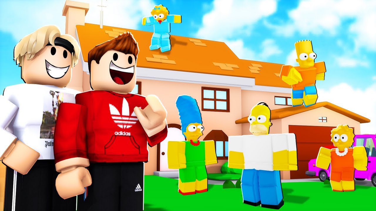 ROBLOX SIMPSONS?! - YouTube