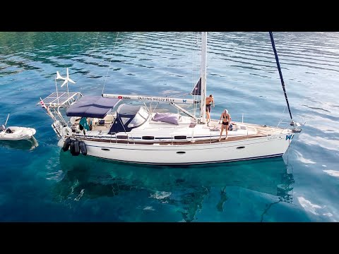 “SNAKES IN THE WATER!” - life living on a SAILING BOAT in Greece!• S2:Ep3