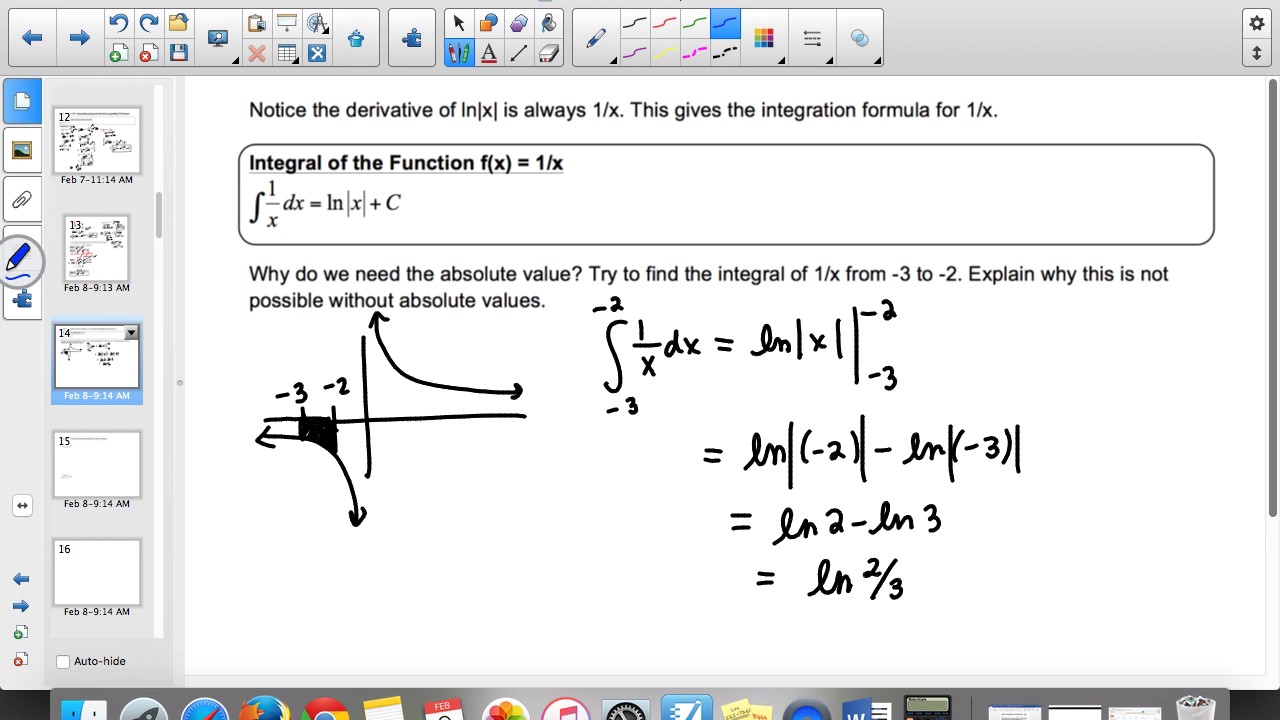 Lesson 44 AP Calculus: Integrating Exponential and Logarithmic ...
