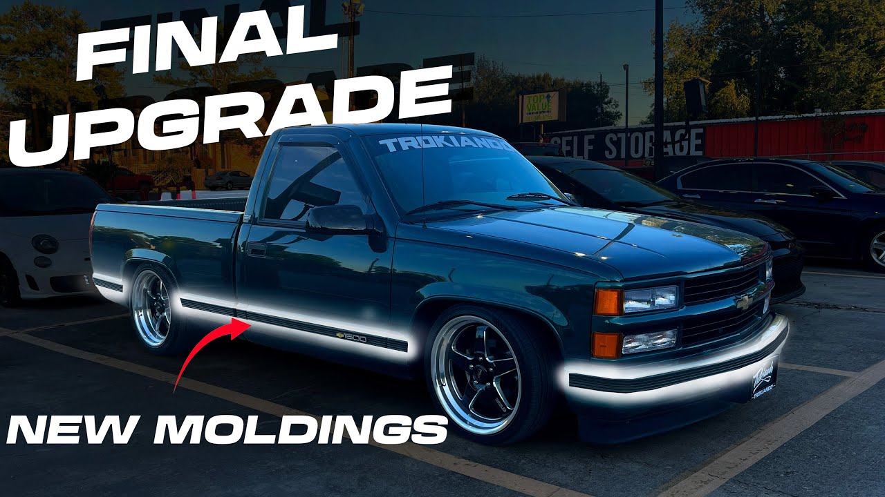 INSTALLING NEW OBS CHEVY MOLDINGS - YouTube