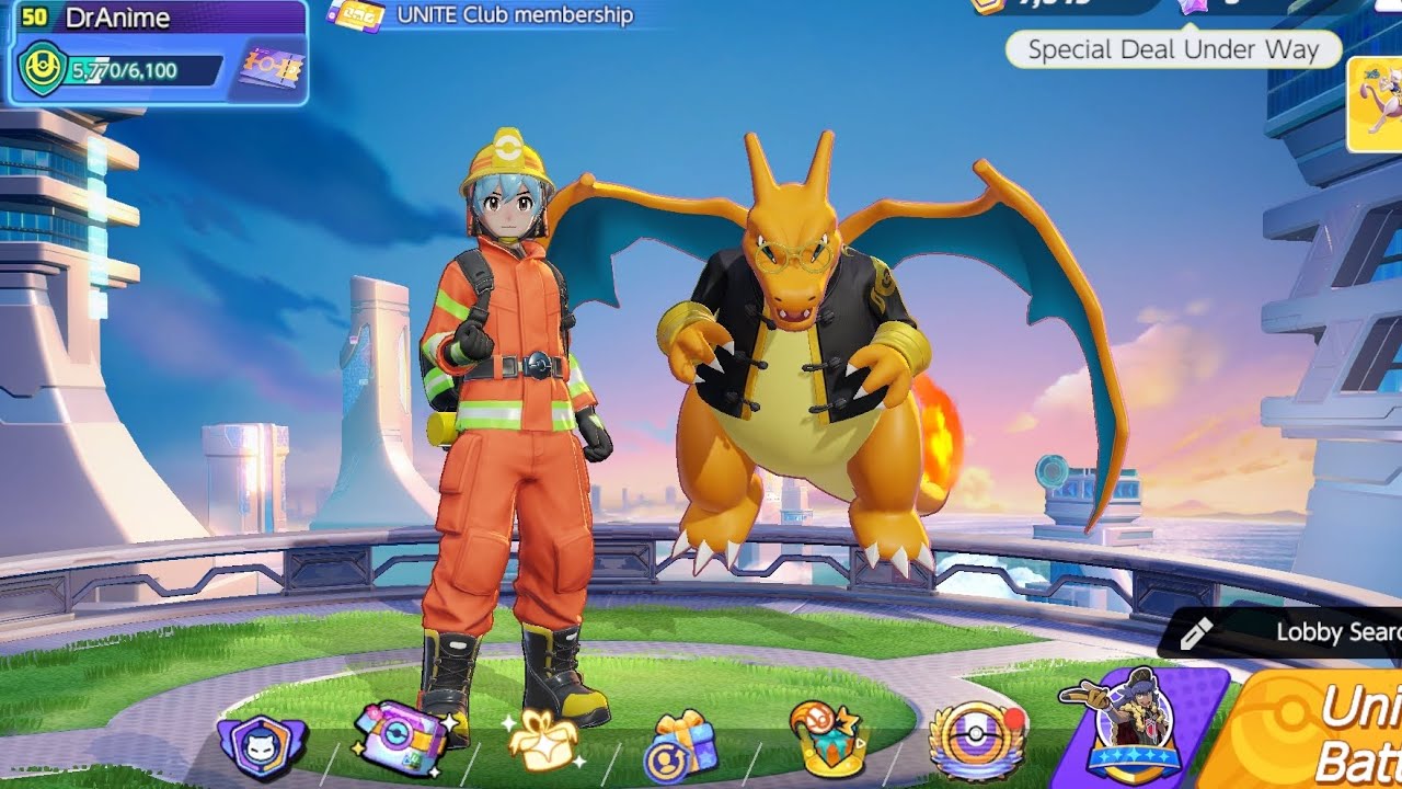 Charizard | Flamethrower and Fire Blast | Pokemon unite | Gameplay ...
