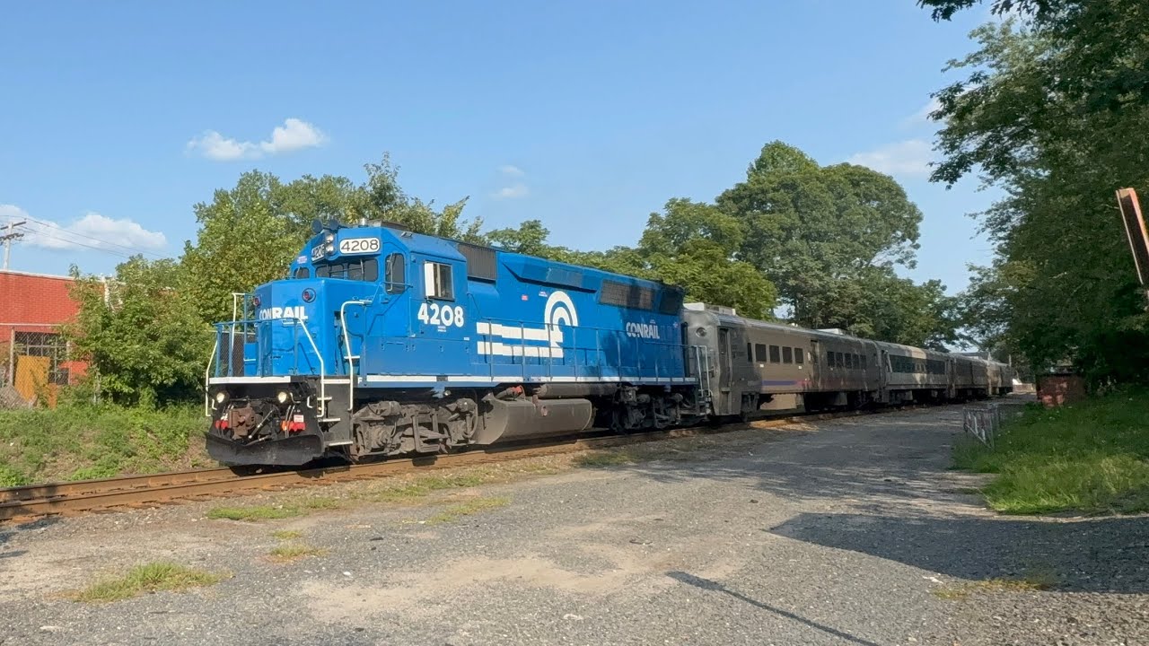 New Jersey transit to Philadelphia “ Conrail” - YouTube
