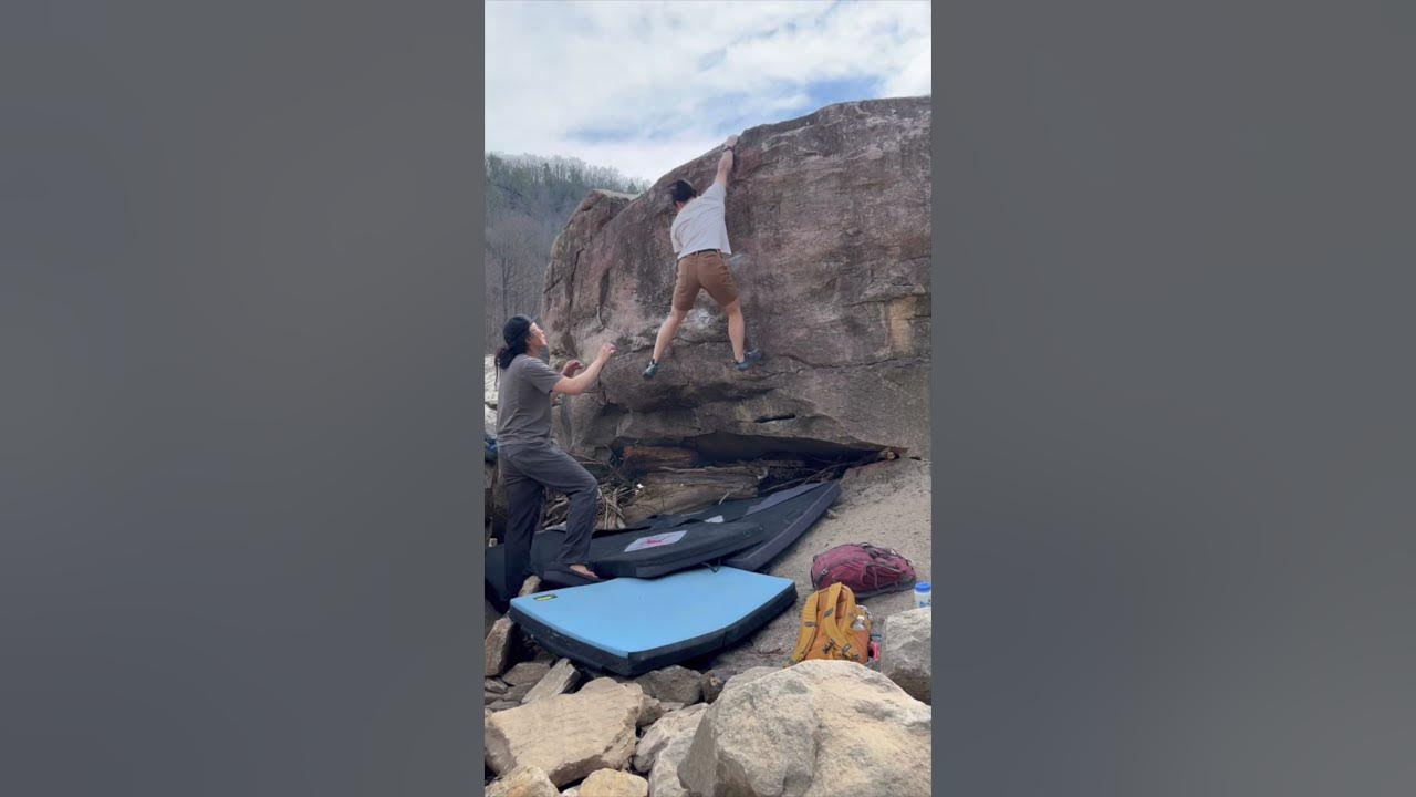 Jaded Stand (V5), (Daniel Jiang), New River Gorge (NRG) - YouTube