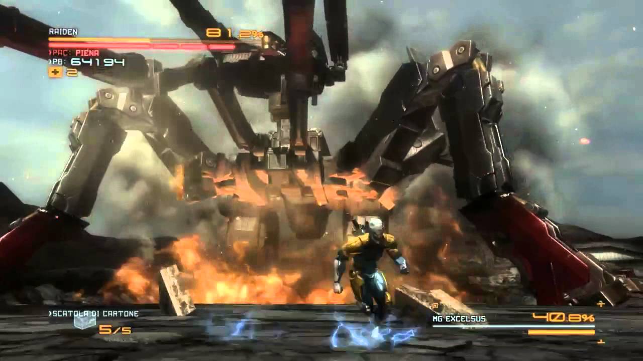 METAL GEAR RISING: MG Excelsus - YouTube