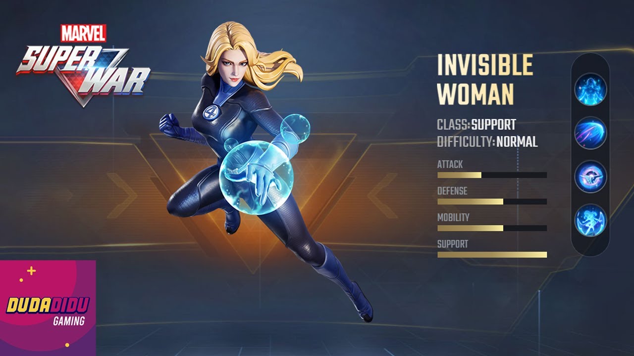 Invisible Woman - Susan Storm - All Skin Preview - Marvel Super Wars ...