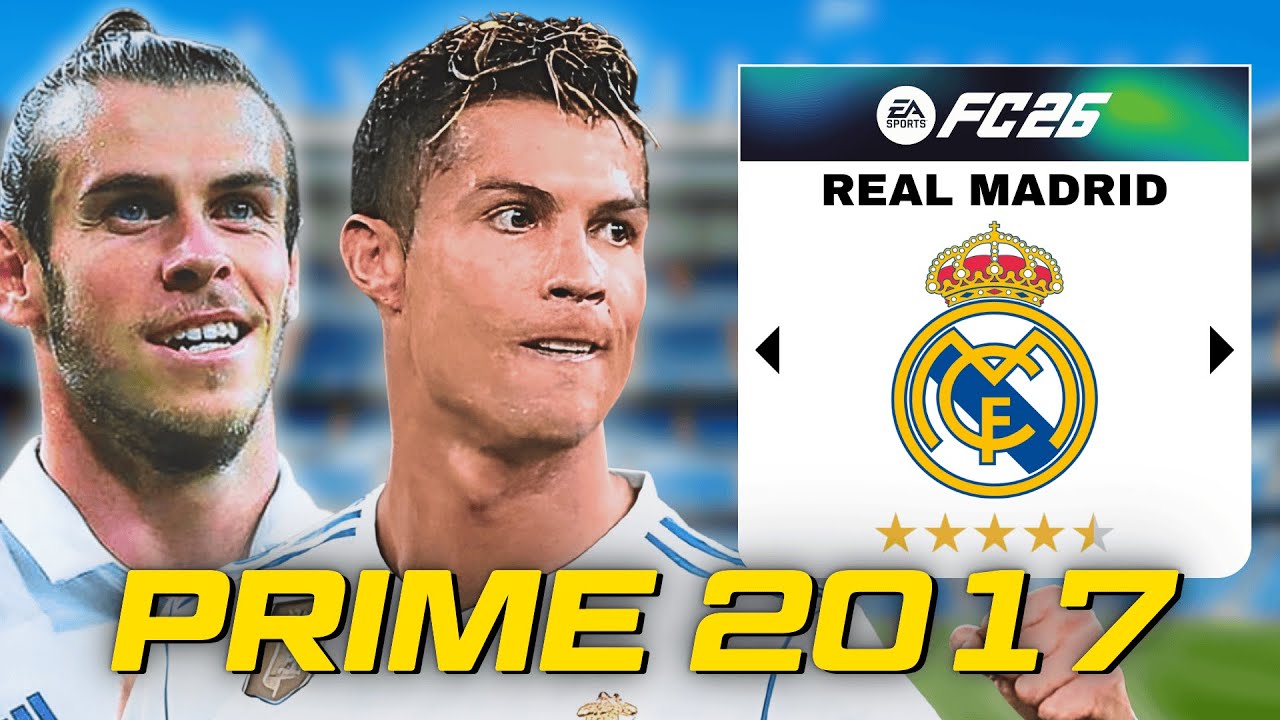 Prime Real Madrid 2017 Kembali ke 2025 - YouTube