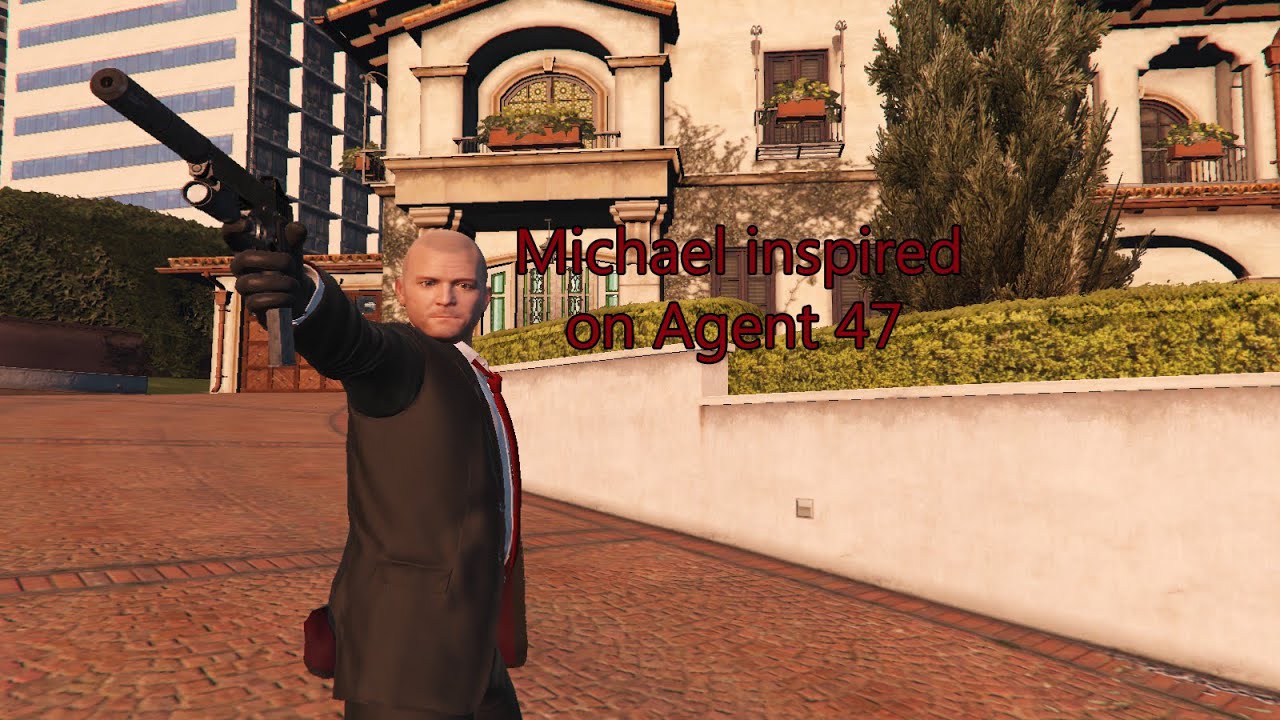 Becoming A HITMAN in GTA V STORY MODE - YouTube