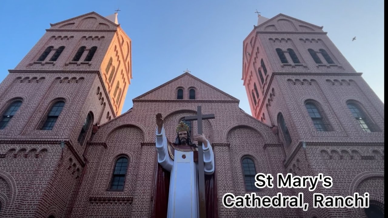 St Mary's Cathedral Church , Ranchi Jharkhand Beautiful Architecture ...