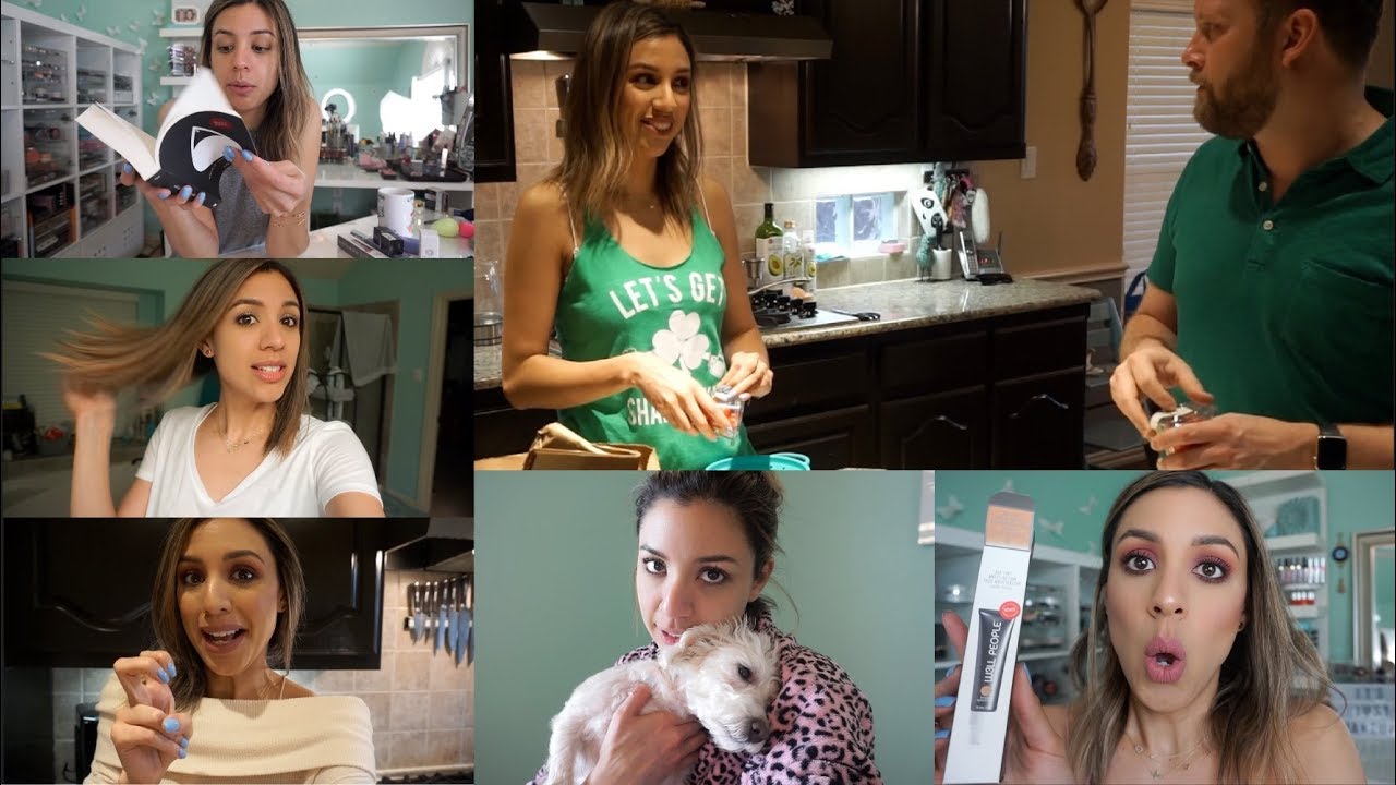 VLOG | Cooking with #JustJustin, poetry books, and Crisco makeup tutorial! - YouTube