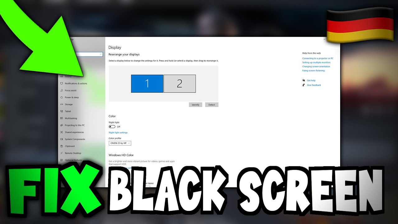 Steam Black Screen | Black Screen Fix Deutsch - YouTube