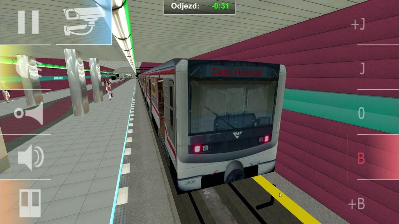 Lets play Subway Simulator Prague Metro - YouTube