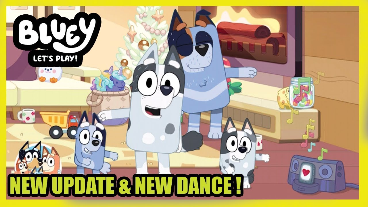 Bluey: Let's Play! - ⭐New Update at Uncle Stripes House !! - YouTube