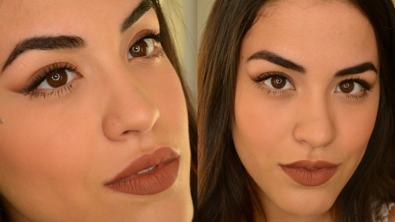 Easy Everyday Warm Makeup Tutorial - YouTube