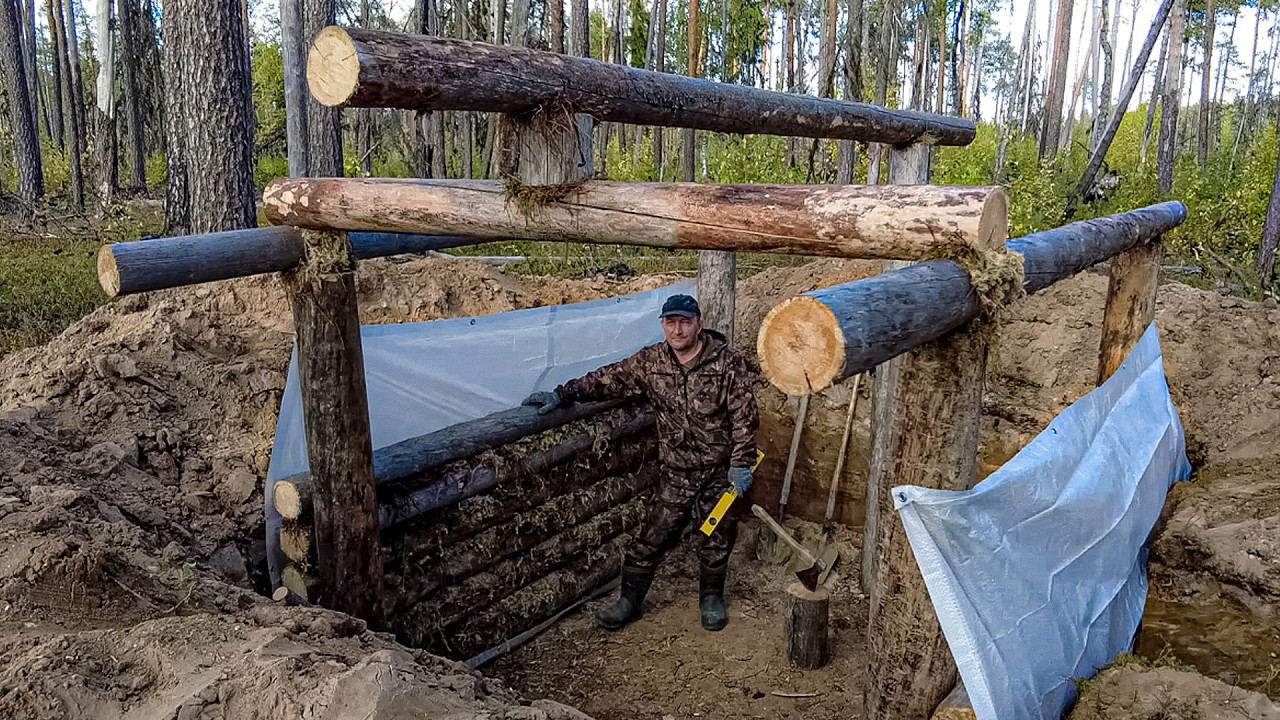 BUILDING A DUGOUT - DAY 6-7 - PART 4 - YouTube