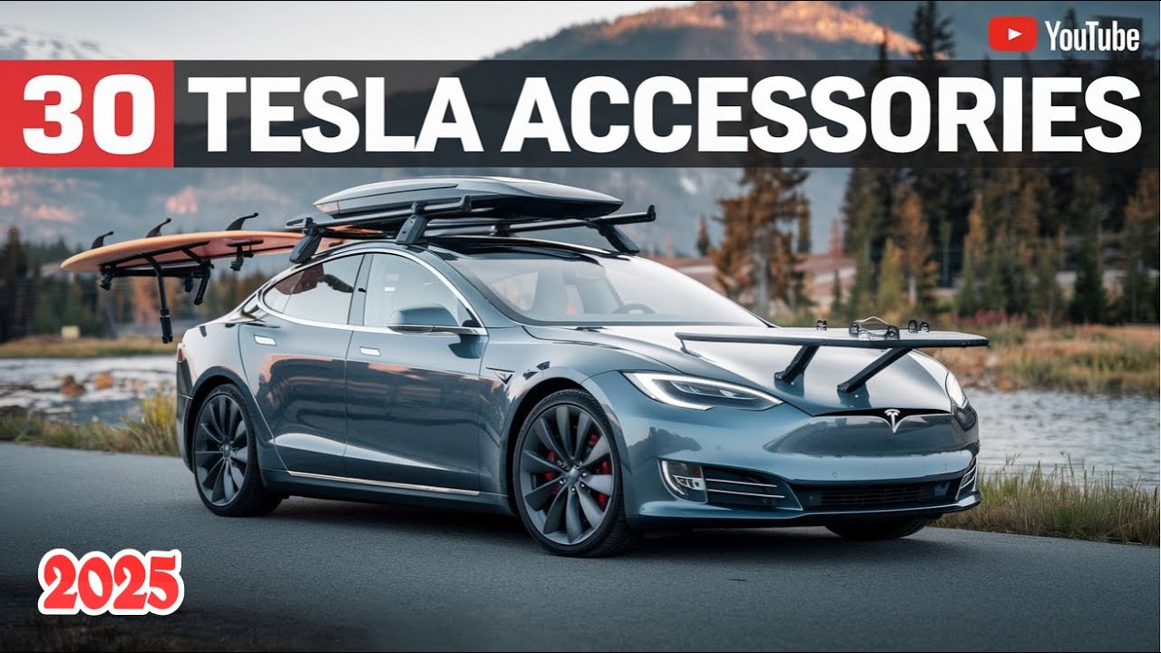 Top 30 Tesla Accessories That Will BLOW YOUR MIND in 2025! - YouTube
