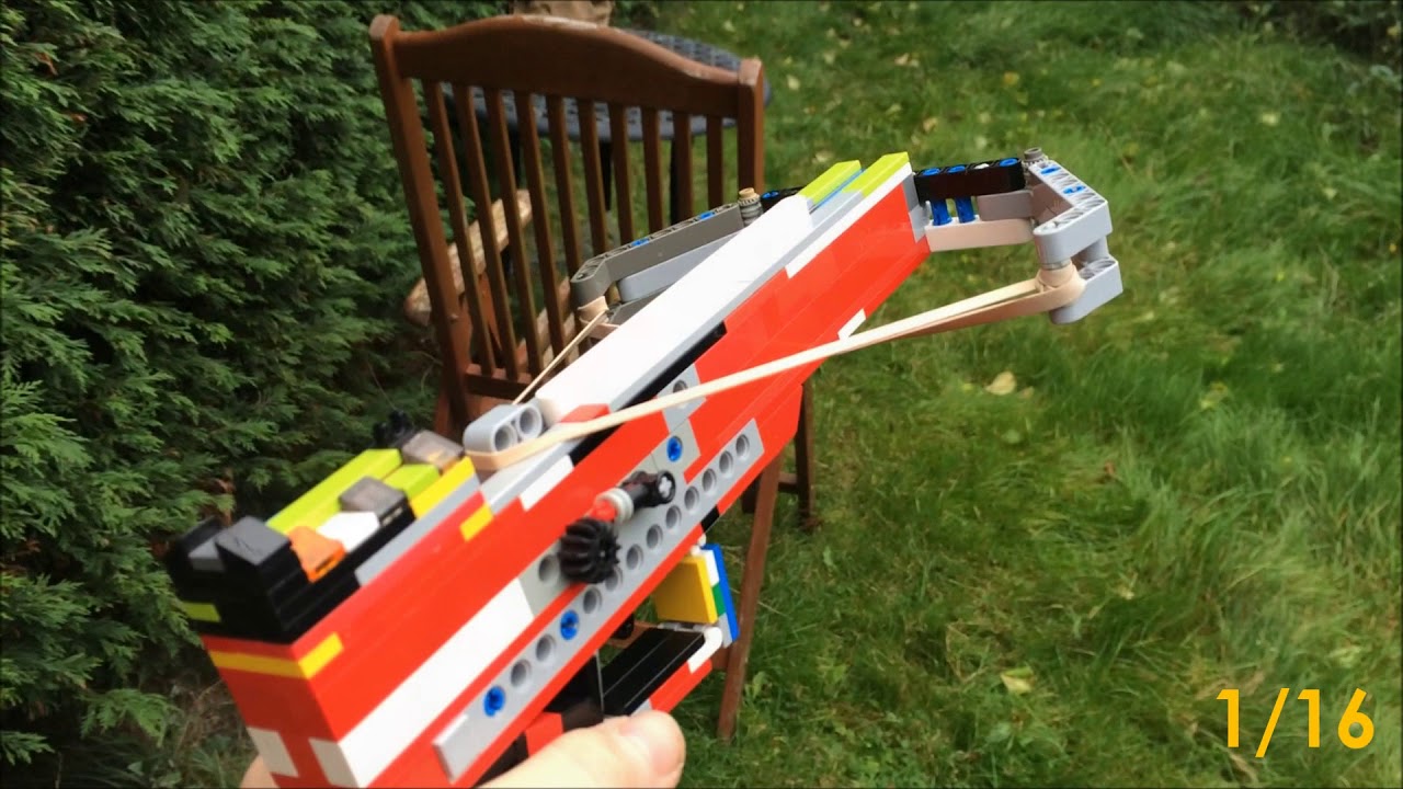 POWERFUL - LEGO Crossbow Pistol - S3E4A - YouTube