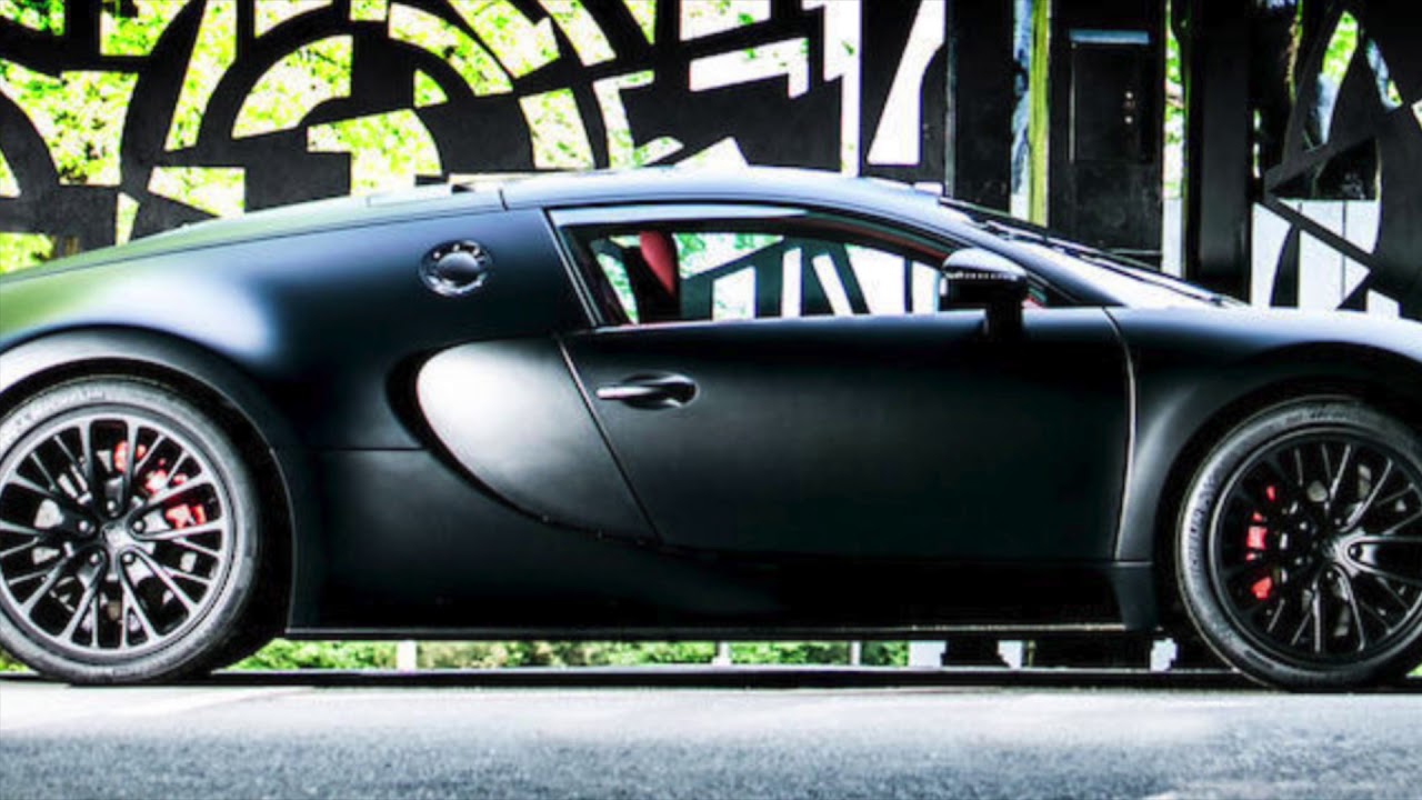 Mat Black Black Veyron SS last one build. - YouTube