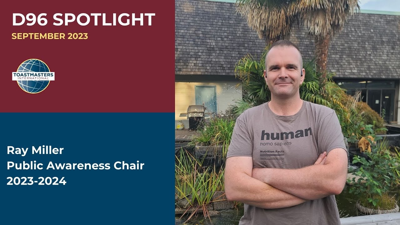 D96 SPOTLIGHT - September 2023 - Ray Miller - YouTube