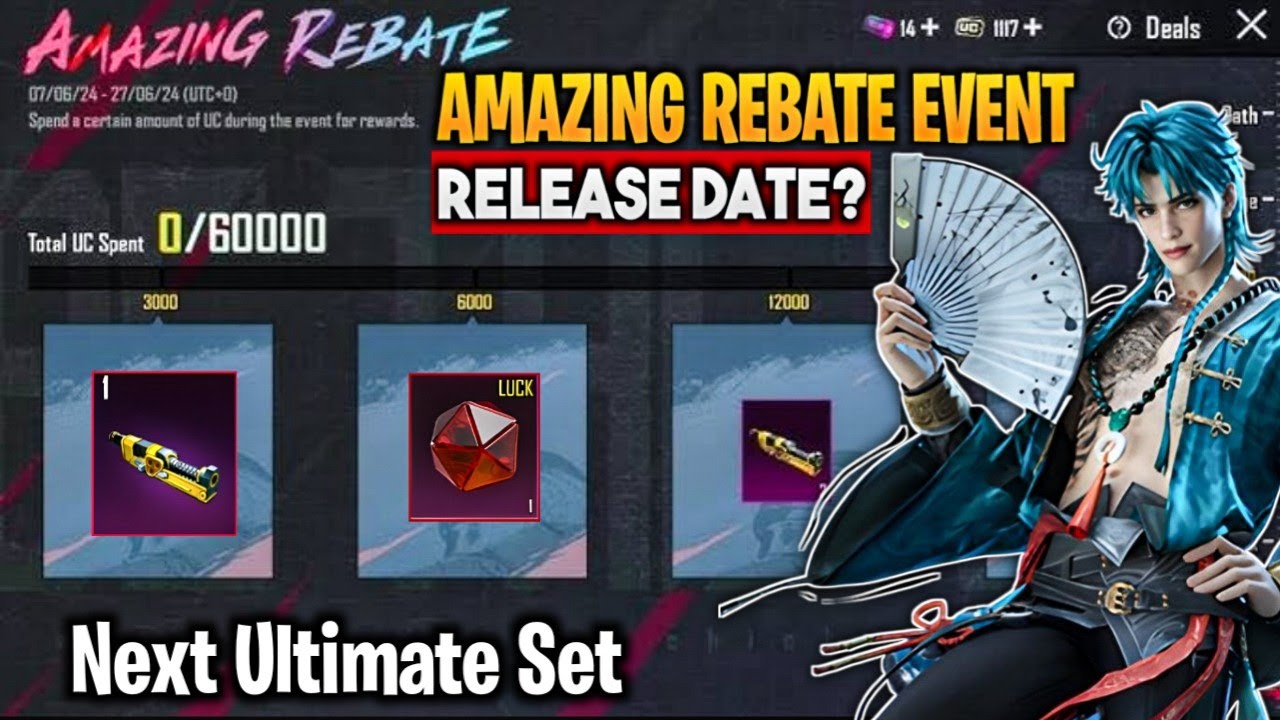 Amazing Rebate Pubg Release Date?- Next Ultimate Set Leaks And Release ...